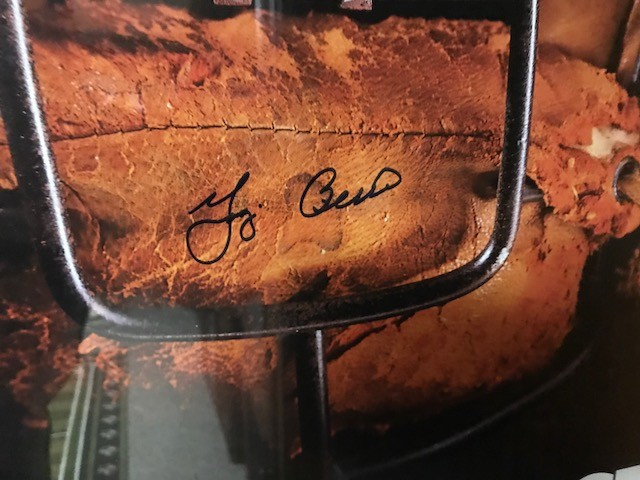 RARE & UNIQUE YOGI BERRA NEW YORK YANKEES signed ABSOLUTE COOPERSTOWN ...