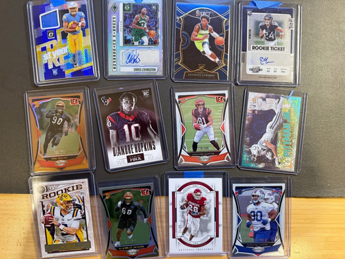 12 Cards Basketball/Football Rookie/Auto Patch Lot | eBay