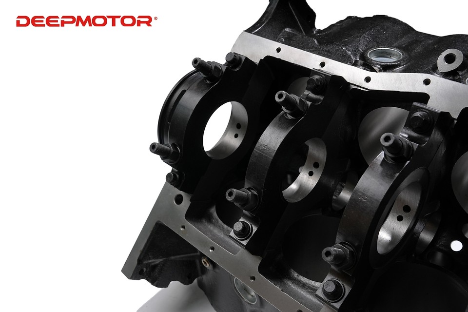 Billet Iron Engine Block for Ford 351W Windsor B-4.000 M-351C DH-9.500 ...