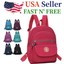 Waterproof Mini Backpack Women Purse Nylon Shoulder Rucksack Small ...