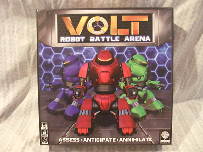Volt Robot Battle Arena Modern Bord Game with Cards by Nazca Out of ...