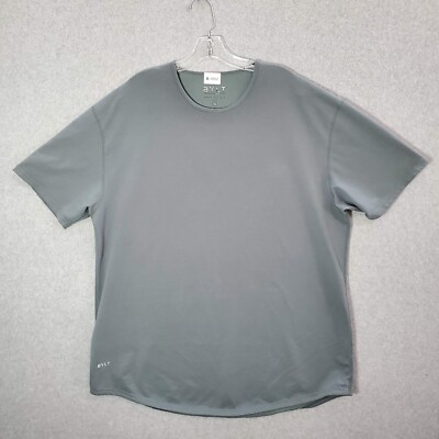 Bylt Men Shirt 2XL Green Drop Sut Short Sleeve Crew Neck Logo Pullover ...