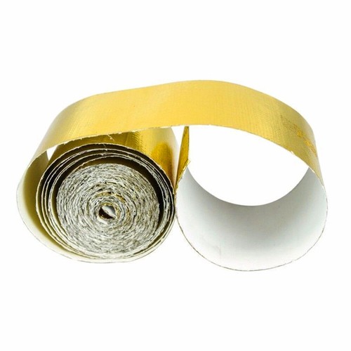 16/32FT Thermal Exhaust Tape Air Intake Heat Insulation Shield Wrap ...