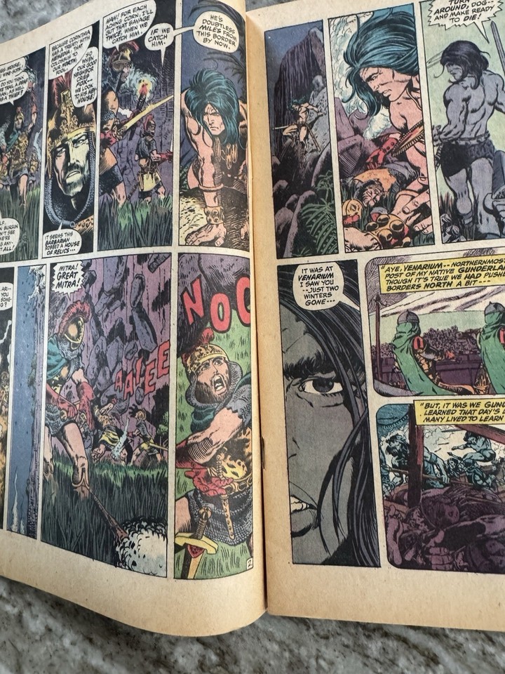 Conan The Barbarian #8 Barry Smith Art Marvel Comics 1971 VG/FN 🔥🔥 | eBay