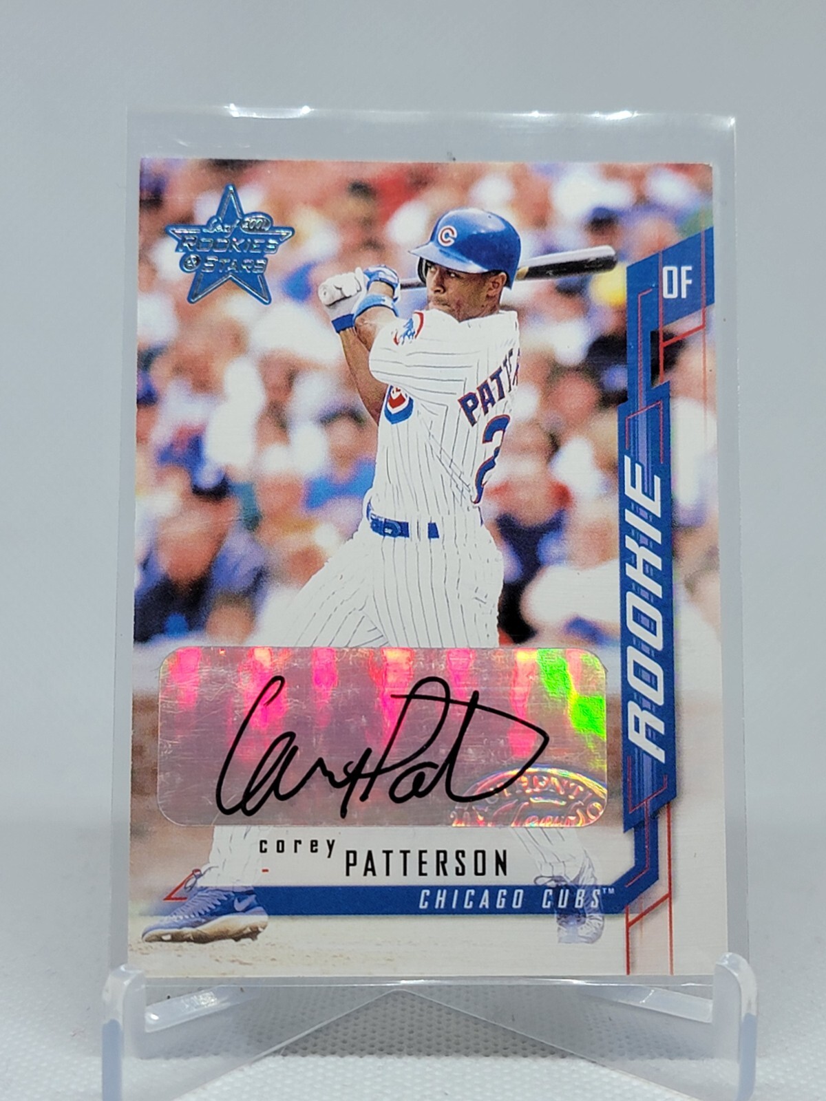 2001 Leaf Rookies and Stars AUTOGRAPH #210 Corey Patterson SP RC /50 ...
