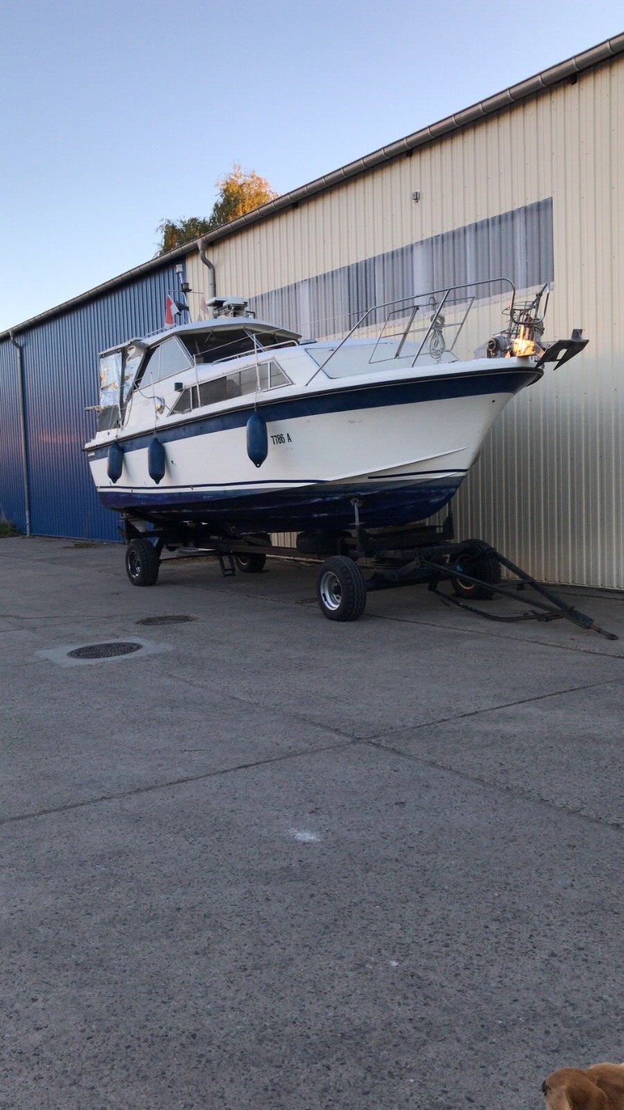 Motorboot gebraucht mit Kajüte Fairline Mirage 29 hat Gebrauchsspuren ...