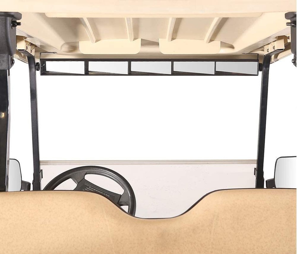 5 Panel Mirror Golf Cart Extra Wide Rear View For EZGO Yamaha Club Car ...