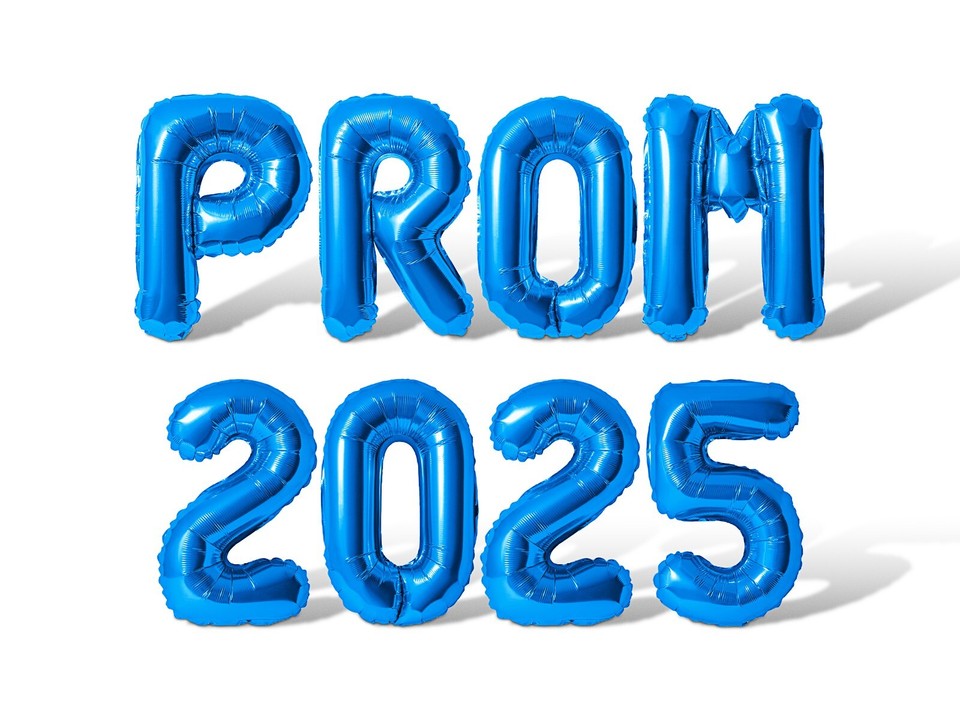 PROM 2025 Letter Balloon Banner - Prom Party Decorations - High School ...