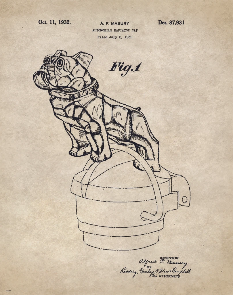 Mack Truck Bulldog Drawing