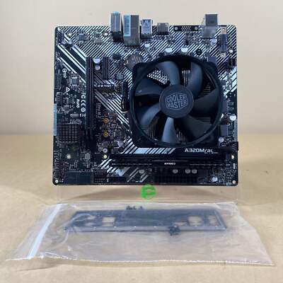 ASRock A320M/ac AMD Ryzen 3 3100 3.6GHz 8GB DDR4 Motherboard Combo NO ...