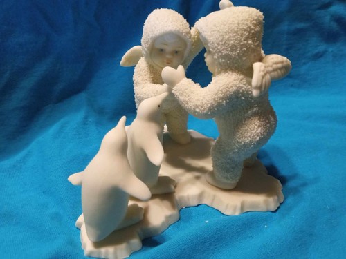 Retired Dept 56 Snowbabies with Penguins Must see! | eBay