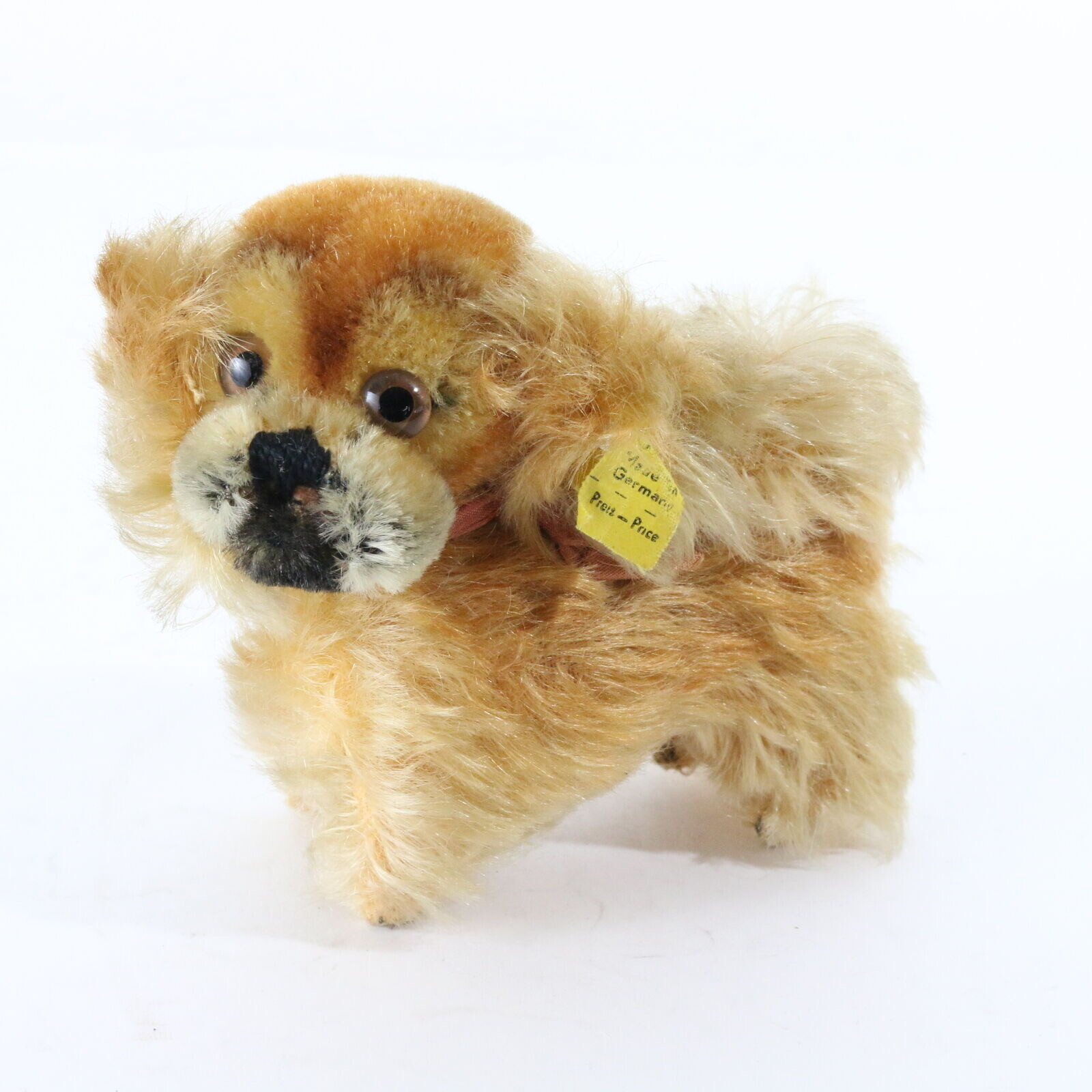 Steiff Peky" Pekingese 4” VINTAGE Wool Stuffed DOG Animal | eBay
