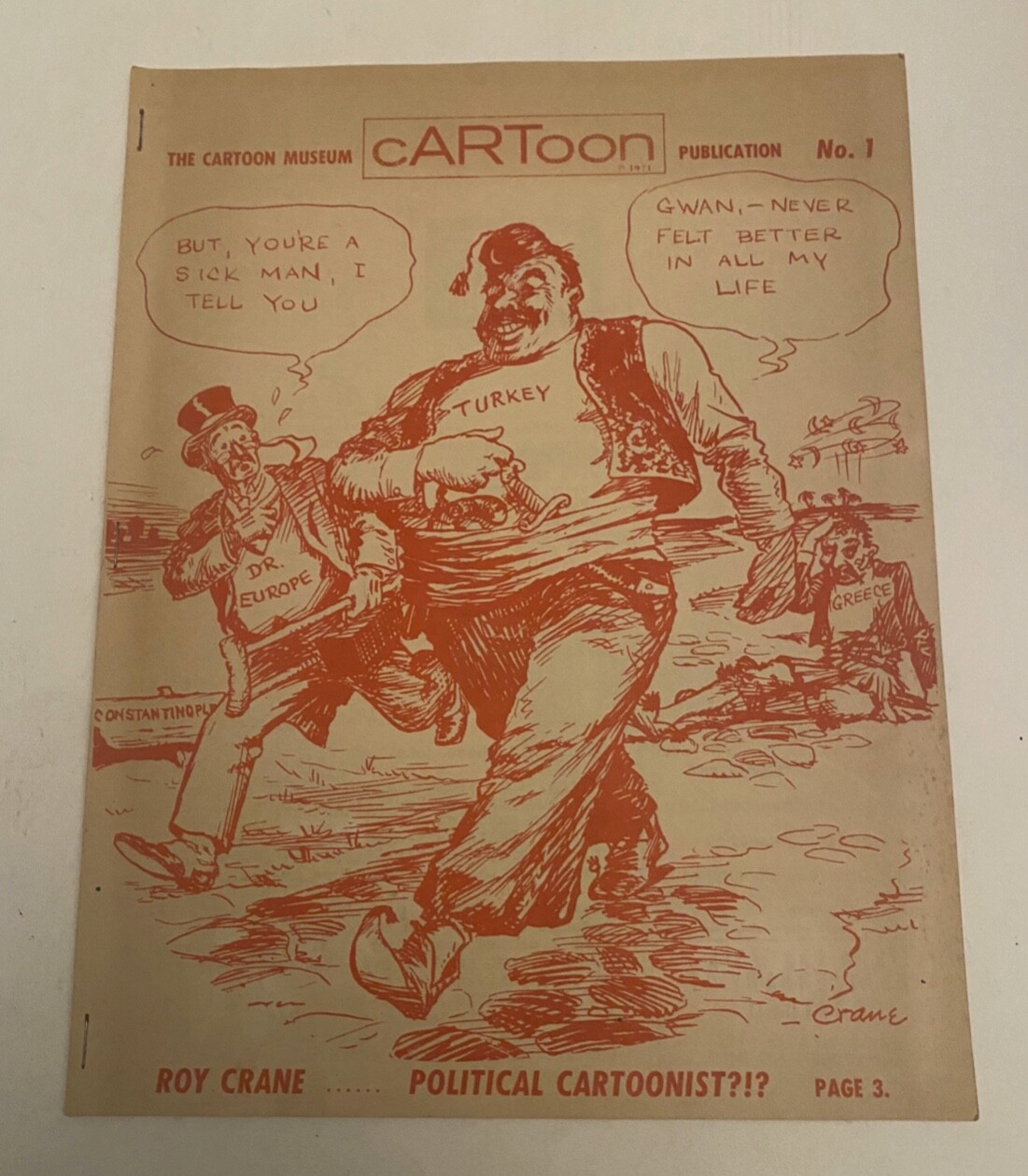cARTOON - 1971 Cartoon Museum Publication NUMBERS 1, 2, 3 , & 5 | eBay