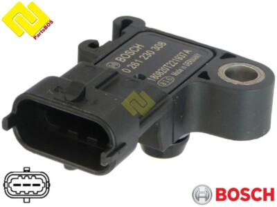 BOSCH 0261230308 INTAKE MANIFOLD PRESSURE SENSOR MAP FORD AG91-9F479-AB ...