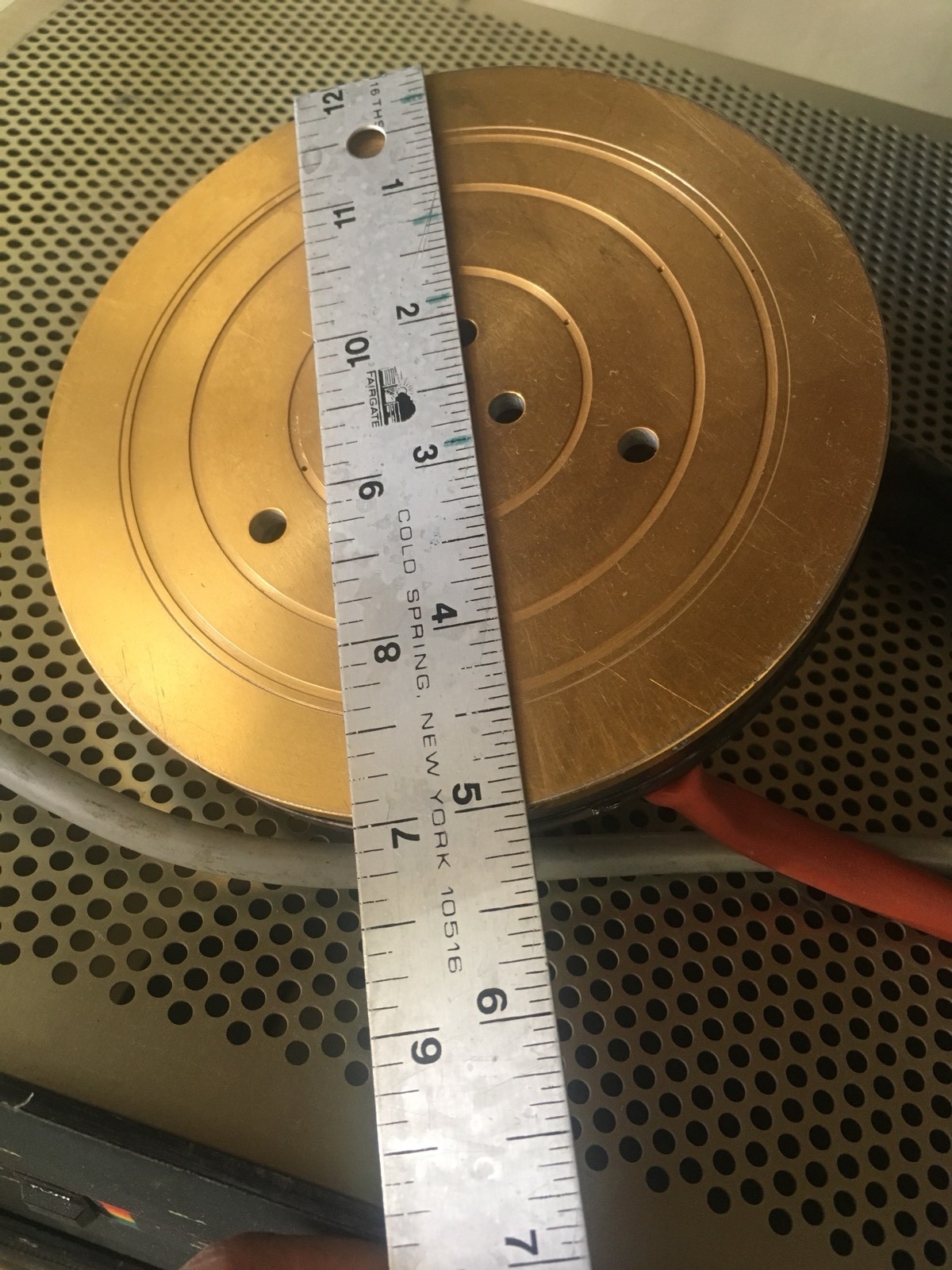 Temptronics TPO317B5-1 / TP317B5-1 Tempreture unit with 5 inch gold ...