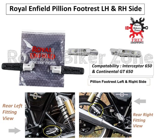 Royal Enfield "GT 650 & Interceptor 650" Rear "Footrest Assembly" LH ...