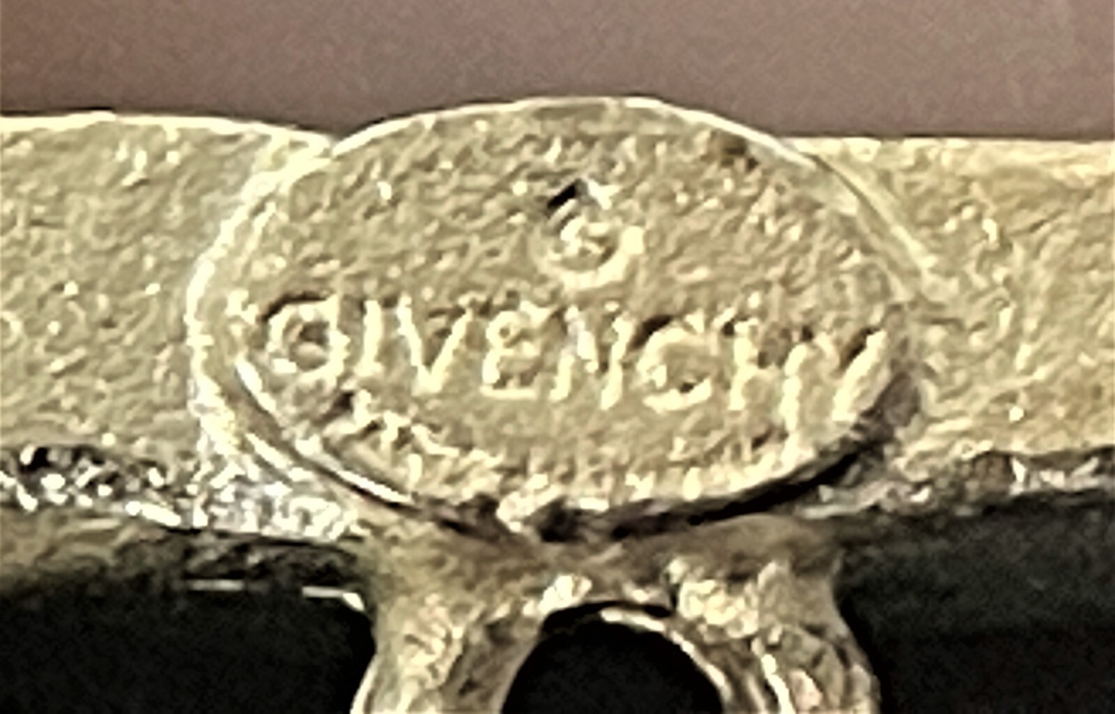 Original Givenchy (France) Pink Quartz Pin/Brooch - Gem