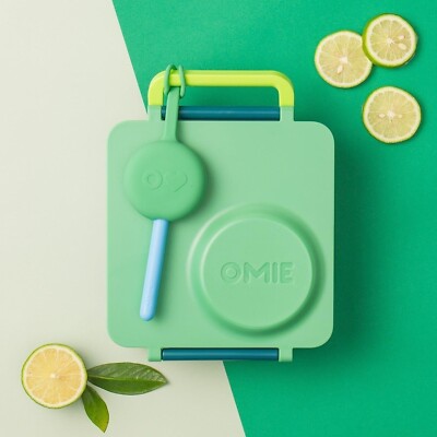 Omiebox Omiepod 3 PCE Cutlery Set Mint Green omielife | eBay Australia