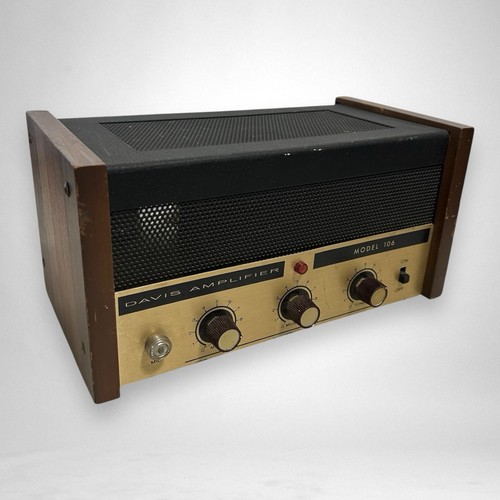 Vintage Davis Model 106 Vacuum Tube Amplifier | eBay