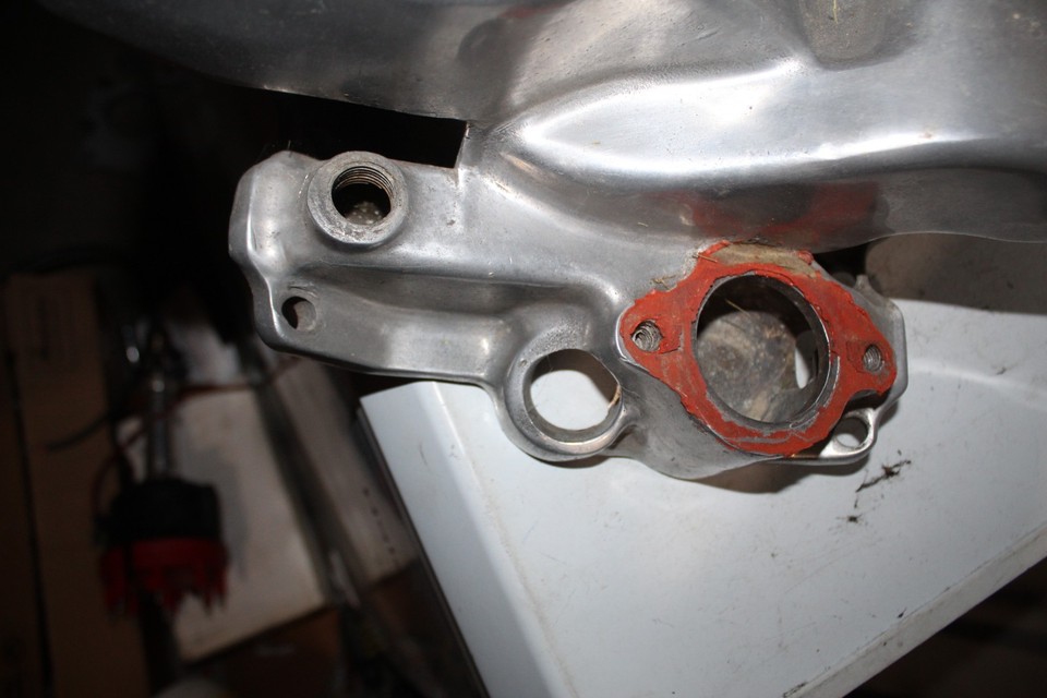 Vintage SBC cross ram intake POLISHED dual quad edelbrock offenhauser ...