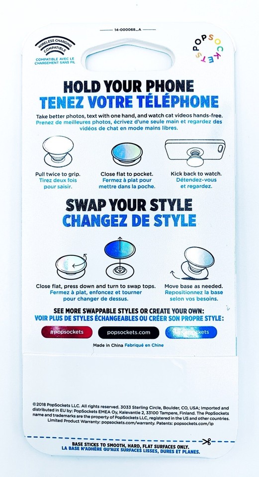 Popsockets Put A Spin On It Planet Earth Swap Top Phone Popsocket Pop ...