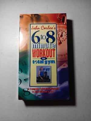 John Carleo's 6 to 8 Minute Workout For Total Gym original VHS Tape ...