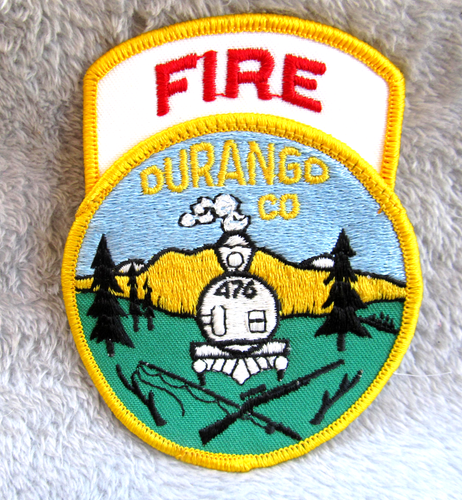 Durango Colorado Fire Department 476 Patch | eBay