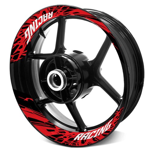 Red ULTIMATE S20 17" Inner Rim Wheel Sticker Decal Racing For Aprilia ...