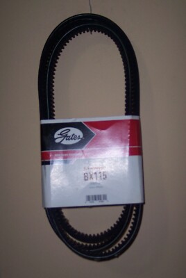 Gates Tri-Power BX115 Industrial Cogged V Belt 21/32" x 118" Made in ...