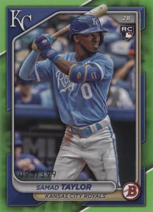 2024 Bowman - Samad Taylor #100 Neon Green Border /399 (RC) for sale ...