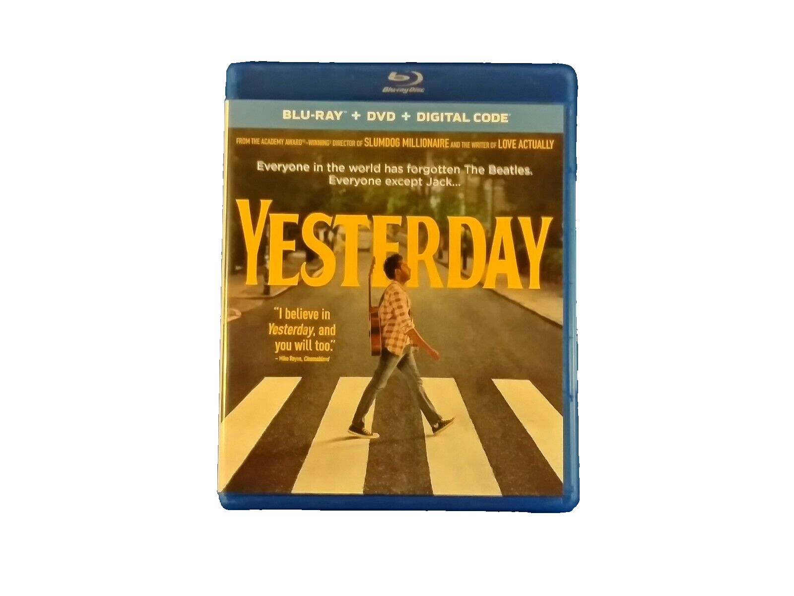 HIMESH PATEL LILY JAMES Yesterday Blu Ray and DVD ED SHEERAN KATE ...