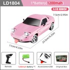 1/18 Model 2.4G 2WD ESP Gyroscope Full Scale Controlled Model RC Drift ...