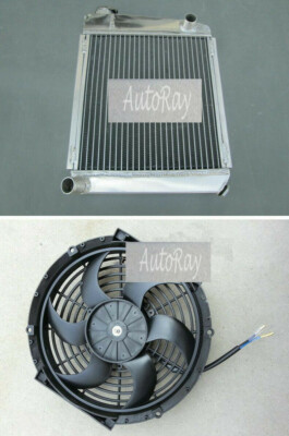 Full Aluminum Radiator + Fan for Austin Rover MINI 1275 GT 1959-1997 ...