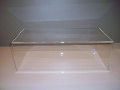 ACRYLIC PERSPEX DISPLAY CASE LEGO FERRARI 488 GTE AF CORSE 42125 SOLID ...