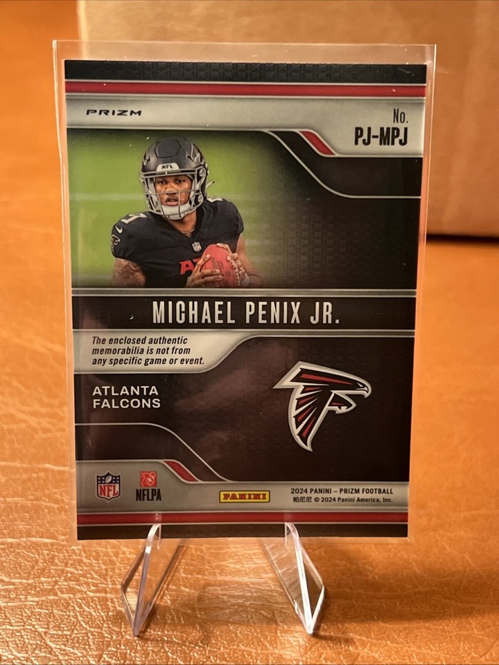 2024 Panini Prizm MICHAEL PENIX JR. #PJ-MPJ Rookie Premier Jerseys ...