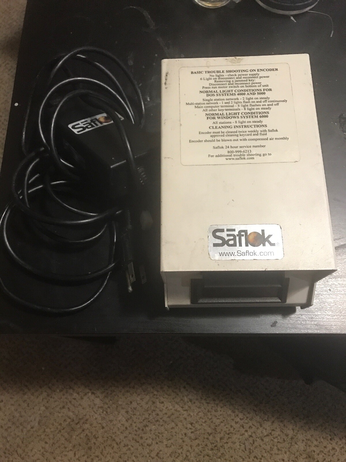 saflok Card Motorized Encoder (reader And Rider) Part #73430 | eBay