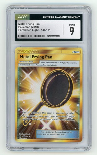 Metal Frying Pan Pokemon (2018) Forbidden Light #244/131 CGC 9 MINT | eBay