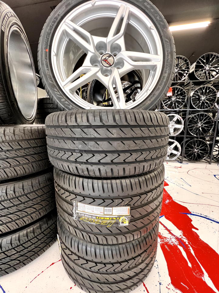 19" 20" CHEVROLET CHEVY CORVETTE STINGRAY C8 OEM FACTORY STOCK RIMS ...