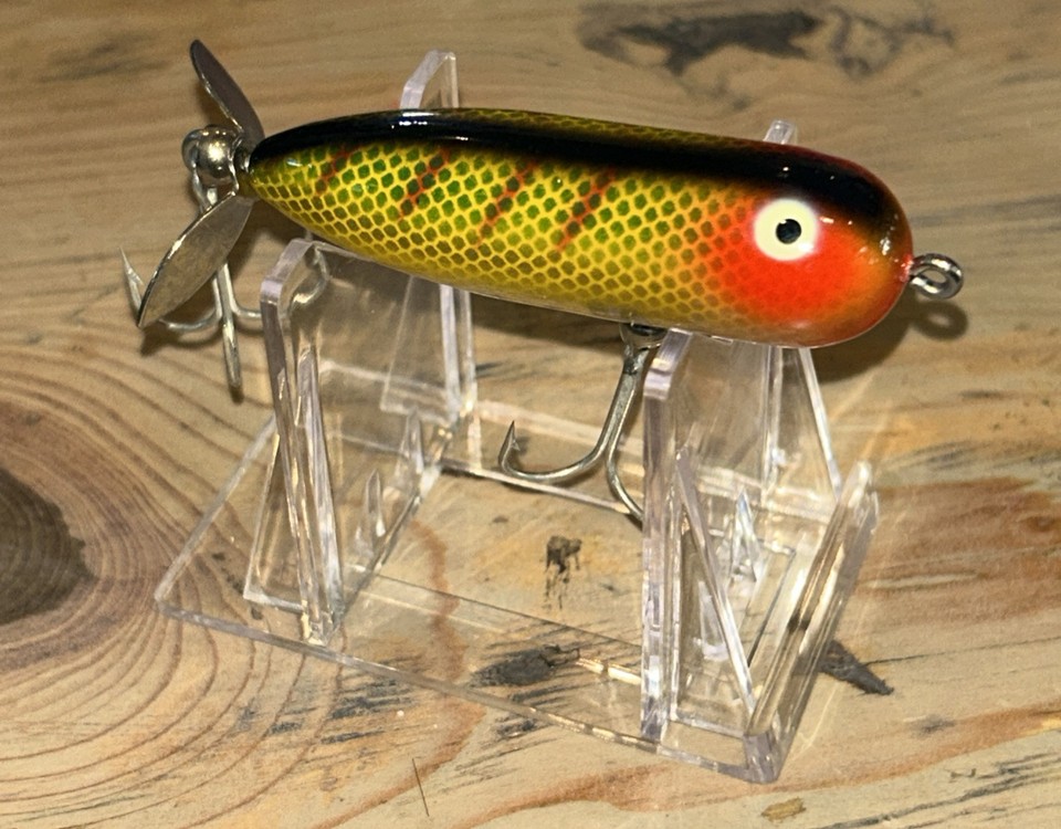 Vintage Heddon Baby Torpedo Fishing Lure perch | eBay
