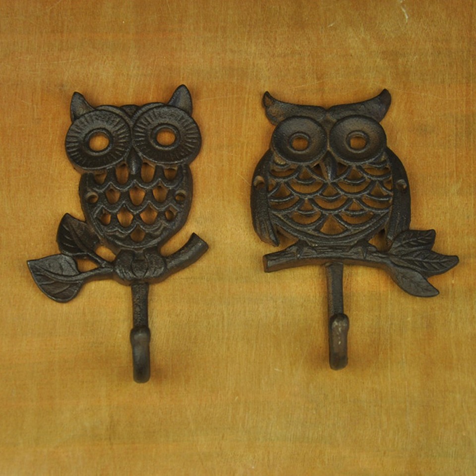 European Retro Door Back Hook Cast Shape Design Wall Hook Classic Coat ...