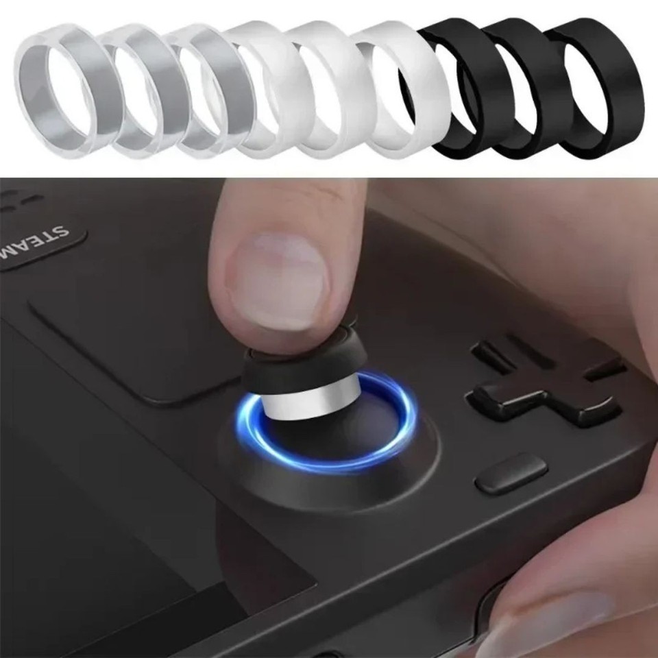 Steam Deck Joystick Protector Rings – Silicone Thumbstick Covers 2 PCS ...