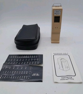 Vintage 1990s Microvision MOD II Handheld Microfiche Viewer + Case ...