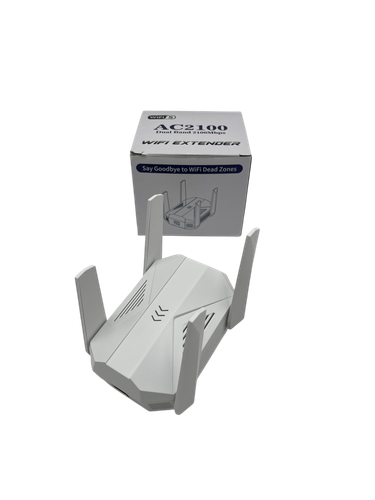 AC2100 WiFi Extender Dual-Band Gigabit Ethernet White M-A27 ...