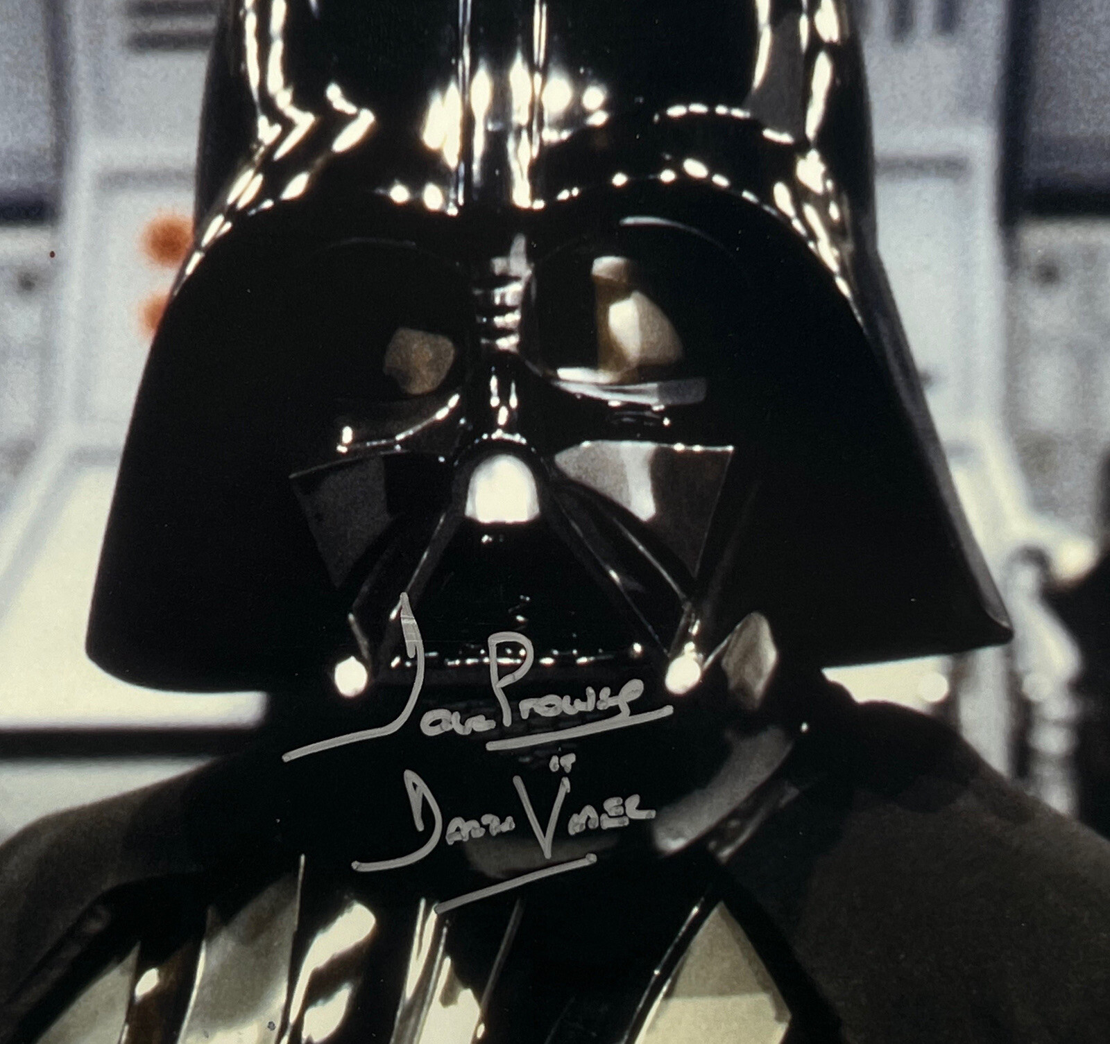 David Prowse Signed 11x14 Photo w/ "Darth Vader" BAS Beckett Authentic ...