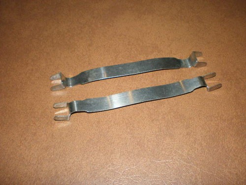 Brake Pad Support Plates (2), 4 5/16" Long, 3/8" Wide | eBay