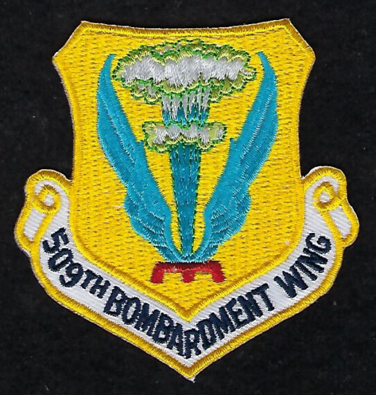 509TH BOMBARDMENT WING HAT PATCH SAC Whiteman AFB US AIR FORCE PIN UP VETERAN | eBay