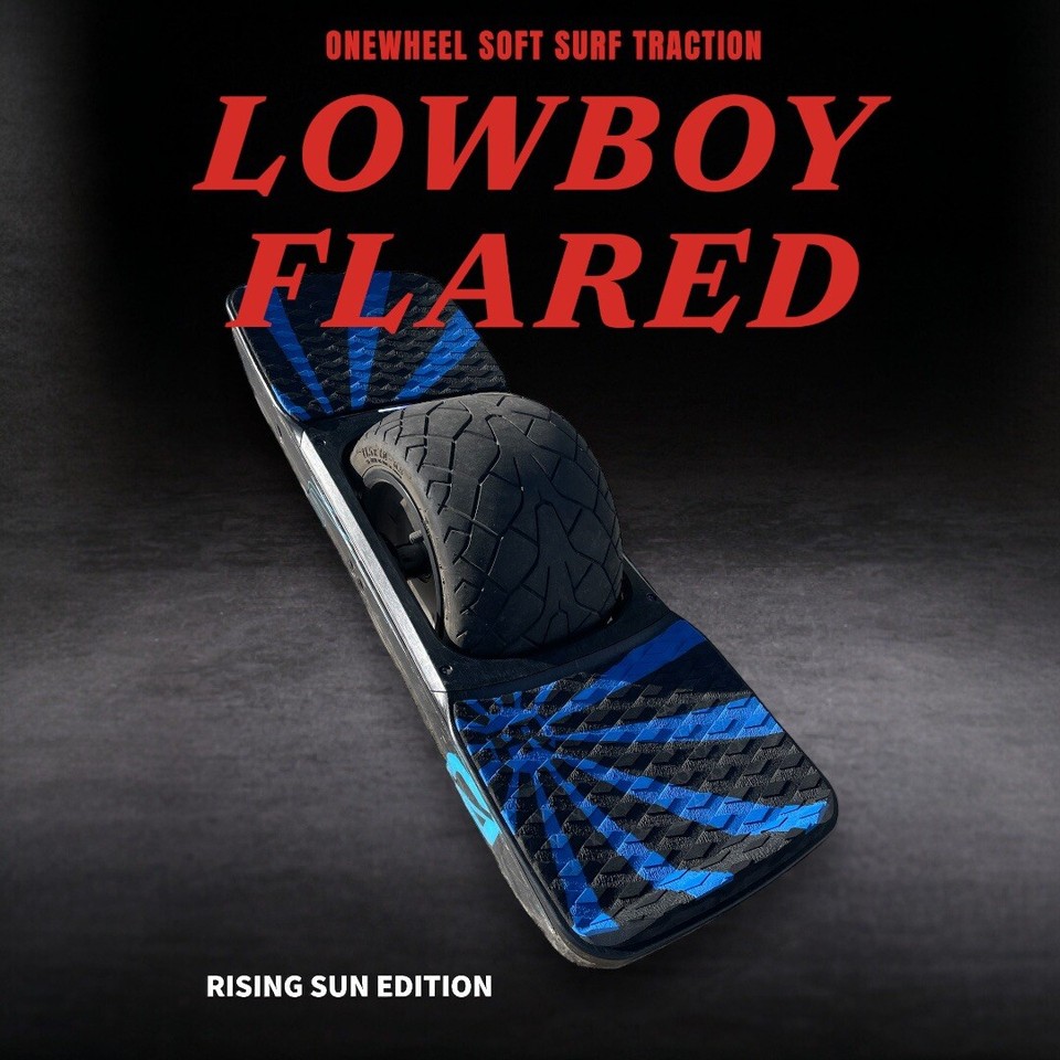 Onewheel GT / GTS Traction Pad Set - Rising Sun Blue (Lowboy Flared ...