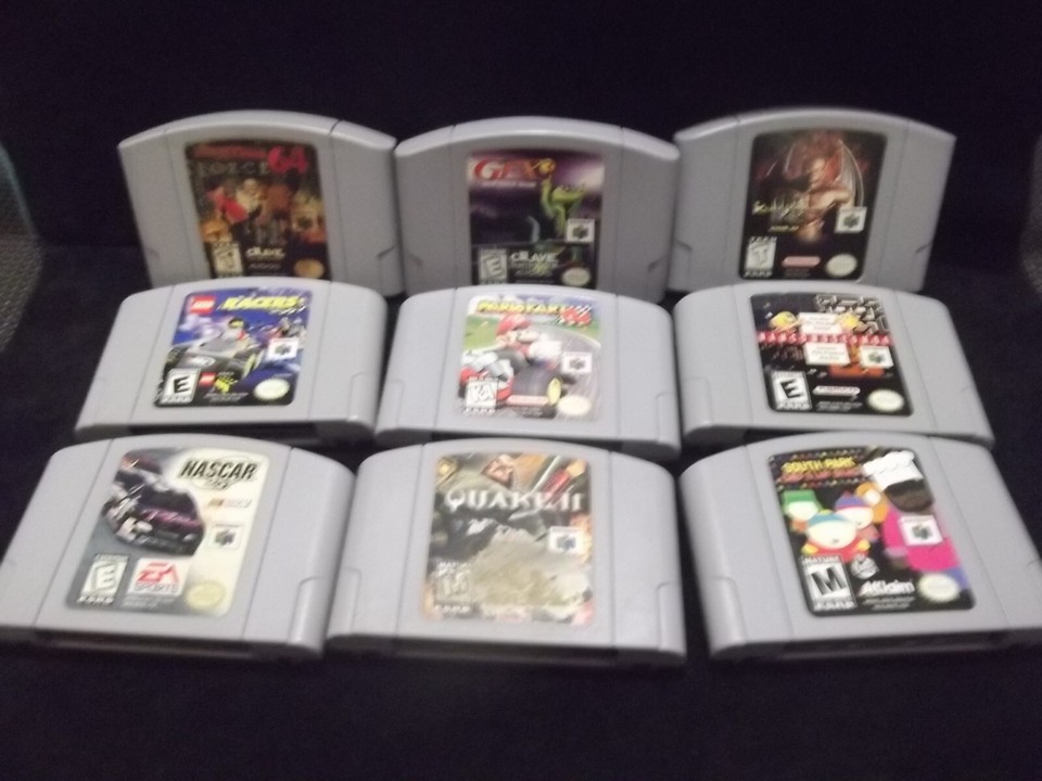 Authentic Nintendo 64 cartridges Many to choose from See Photos N64 | eBay