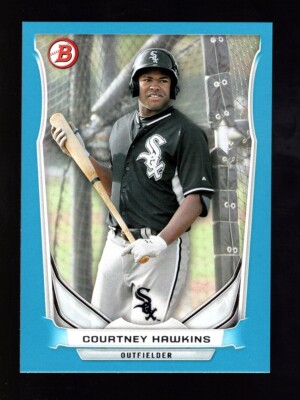2014 BOWMAN BLUE TP87 COURTNEY HAWKINS RC 247/399 CHICAGO WHITE SOX | eBay