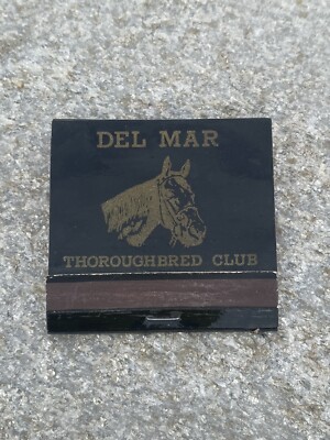DEL MAR Thoroughbred Club Matchbook 30 Servomation Duchess | eBay